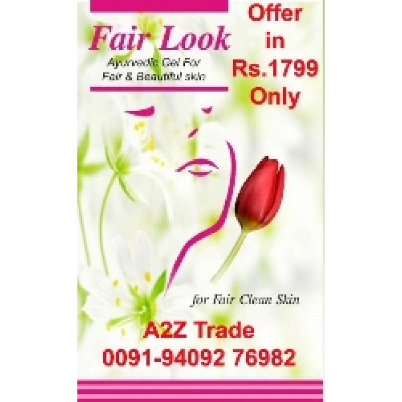 Fair Look Cream-Ayurvedic Preparation for Fair And Beautiful Skin, on ...