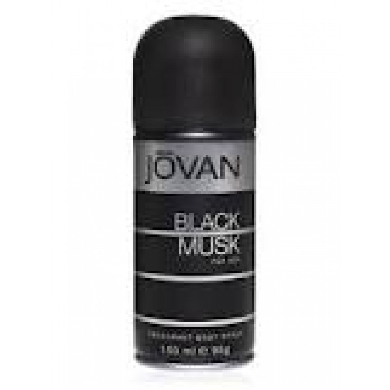 Black Musk-Jovan Deodorant Body Spray 150ML@50%,Buy 1 Get 2 Free