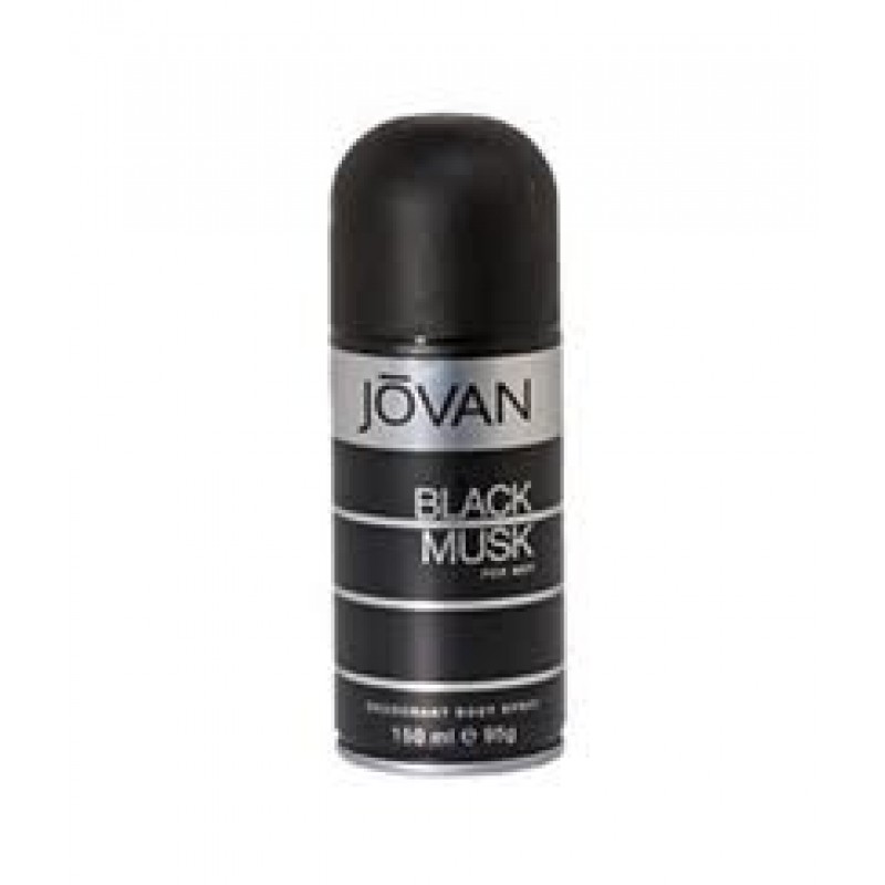 Black Musk-Jovan Deodorant Body Spray 150ML@50%,Buy 1 Get 2 Free