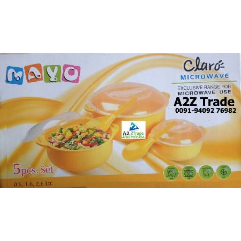 Claro Microwave 8 Pcs Set-Exclusive Range For Microwwave Use & More 6 ...