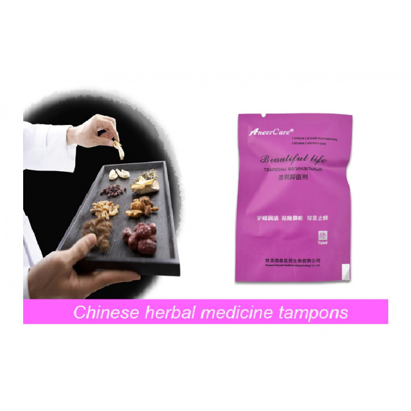 5 Pcs Medicated Vaginal Tampons Chinese Medicine Imported from USA