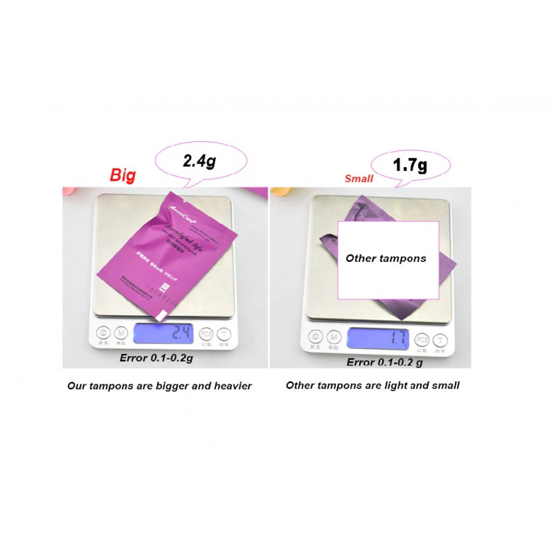 5 Pcs Medicated Vaginal Tampons Chinese Medicine Imported from USA