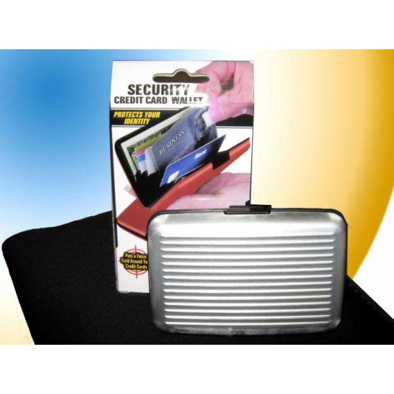 Security Credit Card Wallet A Stylish Aluminum Wallet-Buy 1 Get 1 Free,