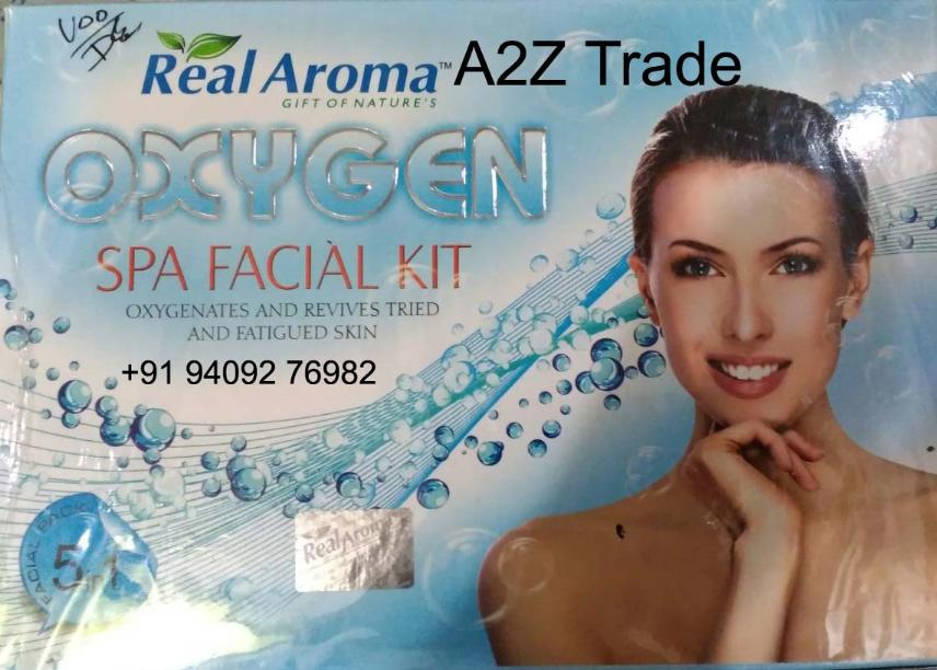 Real Aroma Oxygen Spa Facial Kit, 5 in 1 Facial Kit, Oxygen Facial Kit ...